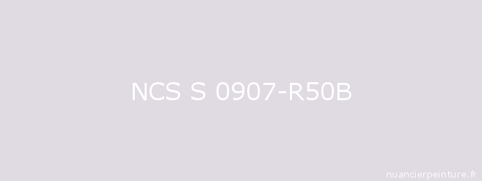S 0907-R50B : NCS color S 0907-R50B | PaintColourChart.com