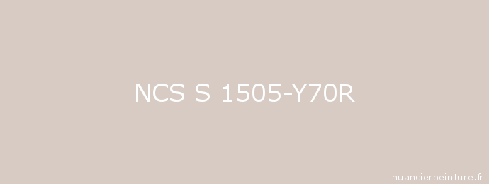 S 1505-Y70R : NCS color S 1505-Y70R | PaintColourChart.com