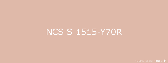 S 1515-Y70R : NCS color S 1515-Y70R | PaintColourChart.com